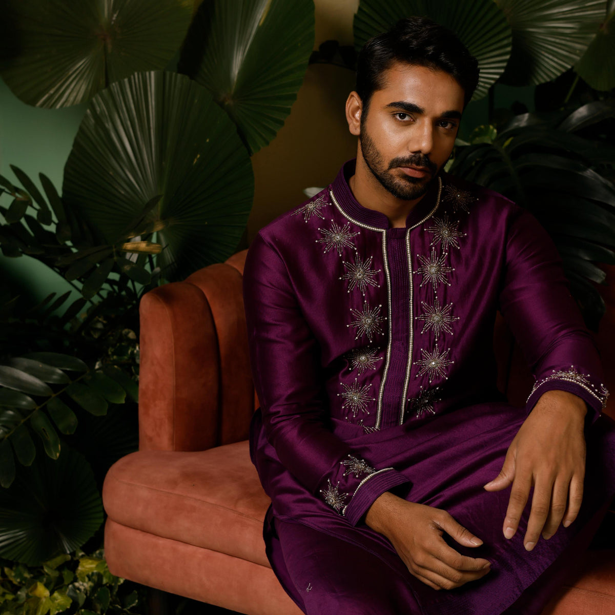 Qaasim Kurta Set – Midushi Bajoria Label